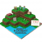 (2003) Minecraft Land Cake - ABC Cake Shop & Bakery