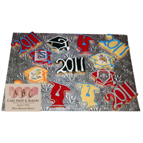 (2051) Graduation Cookies - ABC Cake Shop & Bakery