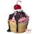 (2347) Neapolitan Sundae Cupcake - ABC Cake Shop & Bakery